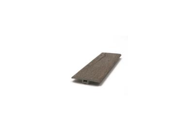 China High Strength Plastic T Moulding 2400x45x6mm Fireproof SPC Flooring Accessory for sale