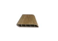 China PVC Skirting Board 2400x80x12mm for Living Room Flooring Accessories for sale