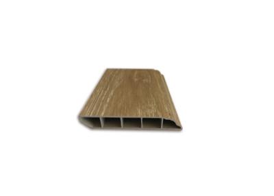 China PVC Skirting Board 2400x80x12mm for Living Room Flooring Accessories for sale