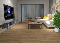 China New design solid core uv cured coating plastic 6mm wood texture machine waterproof vinyl plank spc flooring for sale