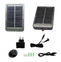 China 2500mAh Hunting Solar Panel Portable IR LED Trail Camera Accessories for sale