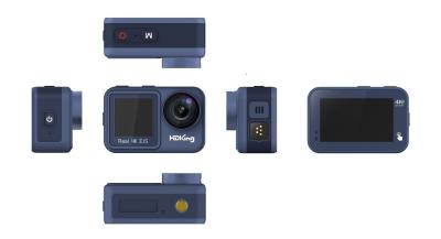 China Real 4k Sports Ultra Hd Dv Wifi Action Camera Waterproof 20m Dual Screen Action Camera for sale