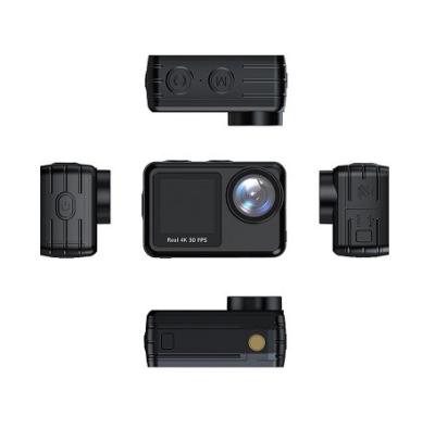 China External MIC Waterproof Native 4k Action Camera 128gb Camcorder For Sports for sale
