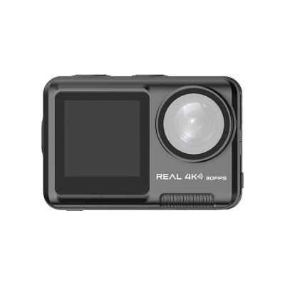 China 16MP Dual Screen Sports Camera 4K Ultra HD Action Camera with EIS Remote Control for sale