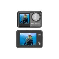 China 4K Ultra HD Action Camera with 2 Displays 5 Meters Body Waterproof WiFi Sports Cam for sale