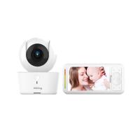 China Smart Phone 720p Babyphone Monitor 5V Home Pet Camera Ring Music WiFi Video With Crib Mount for sale