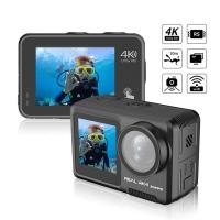 China Action & Sports Cameras  Display Waterproof 4K 60/30Fps 64M 2