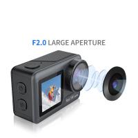 China Real 4K FA07A 1080P Sports Camera Wifi Action Camera Outdoor Dual Screen For Diving for sale