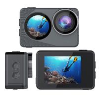 China Real 4K 60fps 4K Ultra HD Action Camera Dual Screen 30M Waterproof Sport Camera FM07 for sale