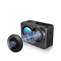 China Real 4K 60fps 4K Ultra HD Action Camera Dual Screen 30M Waterproof Sport Camera FM07 for sale