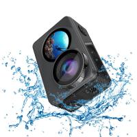 China Real 4K 60fps 4K Ultra HD Action Camera Dual Screen 30M Waterproof Sport Camera FM07 for sale