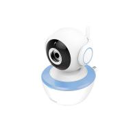 China 0.3Mega 720P Baby Monitor 5 Inch Screen Wireless Video Baby Monitor With Rotating Camera for sale