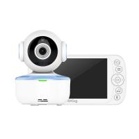 China 0.3Mega 720P Baby Monitor 5 Inch Screen Wireless Video Baby Monitor With Rotating Camera for sale