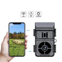 China Solar Panel Long Standby Time 4G FOV 90 Degree Animal Hunting Game Camera IP65 24MP With 0.4S Fast Triggering Time for sale
