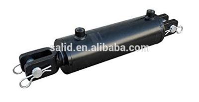 China Welded clevis Hydraulic Cylinder with pins and Clips Included for sale