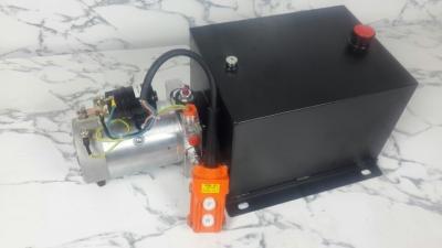 China trailer and truck use power up gravity down 12V hydraulic power units for sale