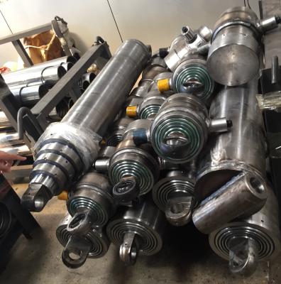 China side tipping telescopic hydraulic cylinder, telescopic hoist hydraulic cylinder for sale
