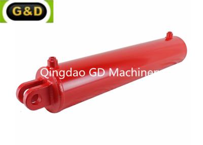 China Double Acting Log Splitter Hydraulic Cylinder with Welded Clevis for sale