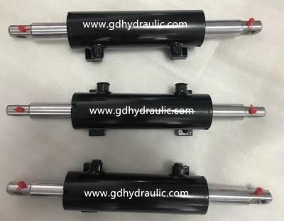 China Double End Cylinder,double rod, steering type hydraulic cylinder. for sale