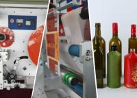 China Double Side Semi Automatic Bottle Labeler Flexibly Adjusted Distance for sale