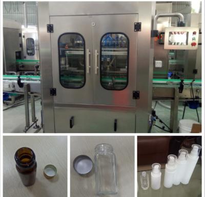 China PLC Volumetric Liquid Filling Machine 100ml To 5000 Ml Filling Capacity for sale