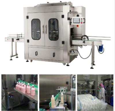 China High Precision Bottle Packaging Line Volumetric Piston Filler Easy Operation for sale