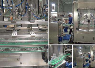 China Negative Pressure Liquid Bottle Filling Machine  0.6-0.8 Mpa Air Pressure for sale