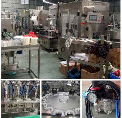 China Food Industry Soda Filling And Capping Machine PLC And Touch Screen Control for sale