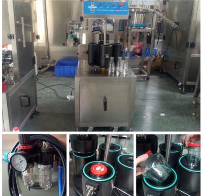 China Vacuum Sealing  Bottling Line Equipment Easy To Operate Convenient Adjustment for sale