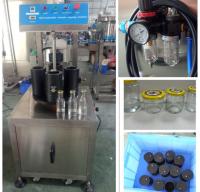 China Auto Bottle Filling Line High Vacuum Liquid Filling And Capping Machine for sale