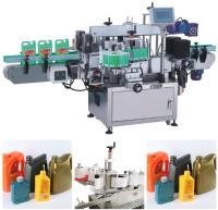 China Stable Double Side Sticker Labeling Machine Vertical Labeling Method for sale