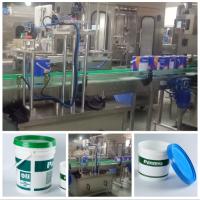 China High Accuracy Paint Bottle Filling Line / Paint Filling Equipment  Simple Operation for sale