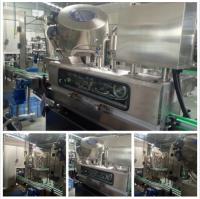 China Automatic Linear Capping Machine  Bottle Steam Capping Machine for sale