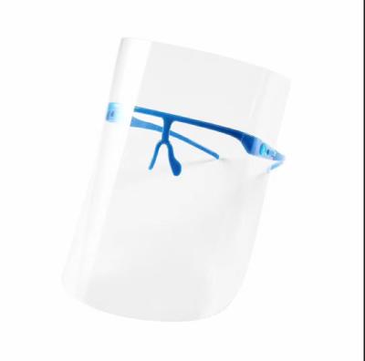 China 100pcs/Bag Dustproof Anti Dropping Windproof Face Shield for sale