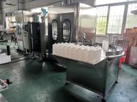 China Explosion - Proof Alcohol Filling Production Line 1.2KW With Capping Labeling Machine for sale