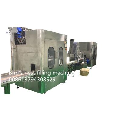 China PLC Touch Screen 8 Nozzle 20ml Bird'S Nest Filling Machine for sale