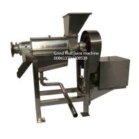 China Electric 500kg/h 2.2KW Grind Fruit Juice Machine for sale