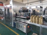 China Viscosity Liquid Lube Oil Bottle Filling Line Touch Screen for sale