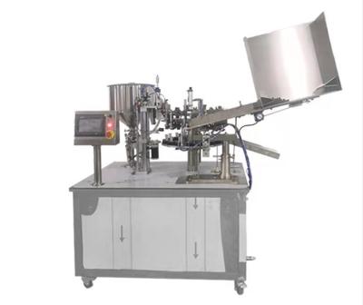 China Aluminium Metal Tube Filling Sealing Machine For Liquid Paste Cream Glue for sale
