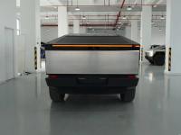 China Silver Tesla Cyber Off-Road Pickup Truck with All Steel Body and 180 Km/h Max Speed for sale