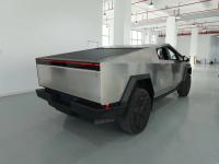 China Silver Tesla Cyber Off-Road Pickup Truck with All Steel Body and 180 Km/h Max Speed for sale