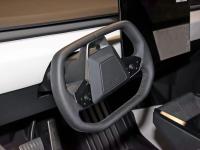 China Silver Tesla Cyber Off-Road Pickup Truck with All Steel Body and 180 Km/h Max Speed for sale