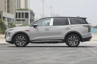 China 2024 HongQi HS7 Black Mid to Large-Sized SUV with Left-Hand Drive and No Roof Rack for sale