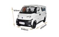 China Feidi Q2 Q2V Electric Mini Trucks and Vans with Manual Exterior Rearview Mirror Adjustment for sale