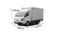 China FeiDi Ditu EF3 Pure Electric Mini Truck with Long Endurance Box and Spacious Interior for sale