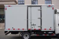 China 4.01m Feidi EF3 Cargo Truck with 55.7 Battery Capacity and Fence Container Delivery for sale