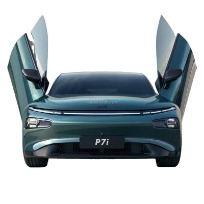 China Xpeng P7 Ev 5-seater Electric SUV Car with Dark Interior Color and Turbo Engine Type for sale