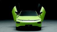 China Xpeng P7 Ev 5-seater Electric SUV Car with Dark Interior Color and Turbo Engine Type for sale