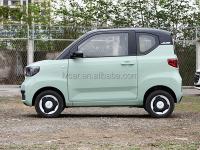China 120-170Km Cruising Range Wuling Mini Electric Car with 3-Door 4-Seat Body Structure for sale