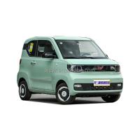 China Left Steering Wuling Mini Electric Car with Max Speed of 100 Km/h and 4 Seats 120km for sale